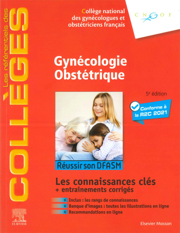 Gynécologie obstétrique 5ed | MEDILAM Librairie médicale
